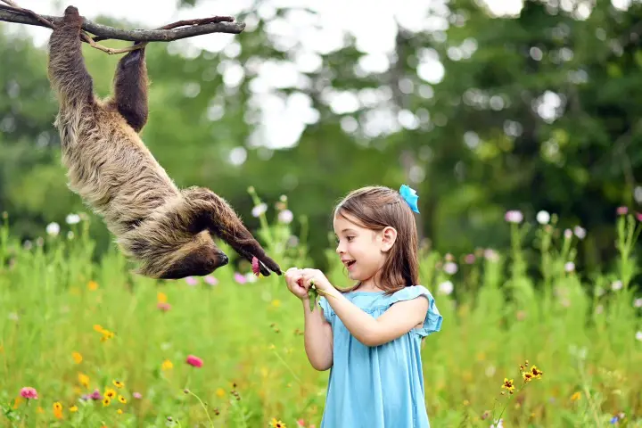 sloth hugging experience